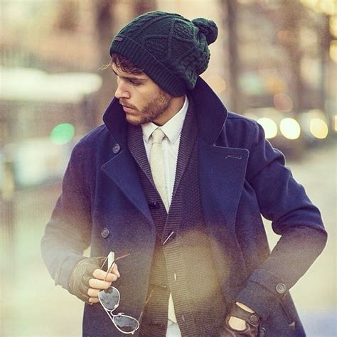 How To Wear A Beanie Hat Leather Jacket Men Leather Men Menswear