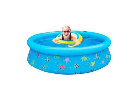 Piscina Inflável Bel Lazer c Estampa Divertida 500L em Promoção é no