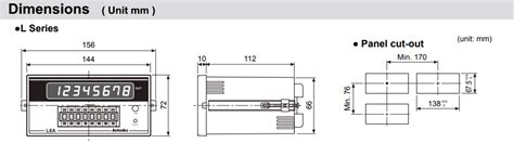 Counter Autonics L8B Bộ đếm 100 240VAC