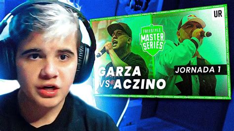 VOLVIO EL MEJOR DE LA HISTORIA Reacciono A ACZINO Vs GARZA FMS MEX
