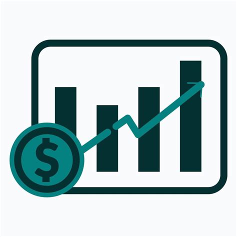 Sales Or Business Growth Flat Icon Design Can Be Used For Business App