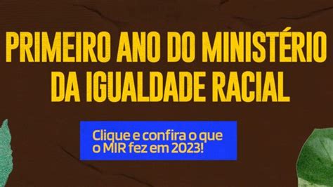 MIR lança relatório destacando as mais de 50 ações realizadas no