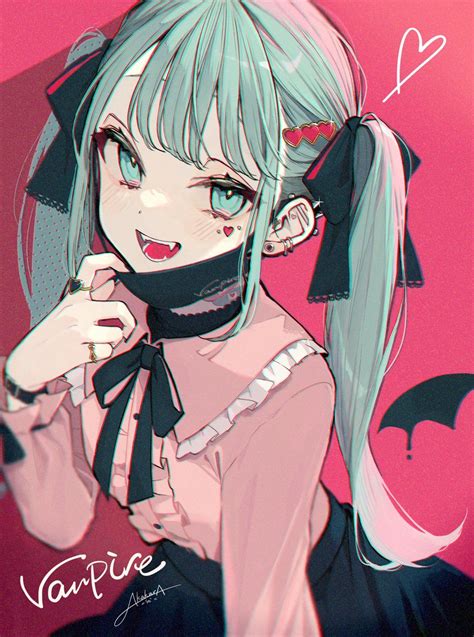 Ludique Akakura On X Vocaloid Miku Anime