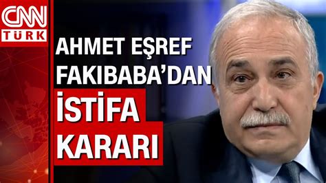 AK Parti li Ahmet Eşref Fakıbaba milletvekilliğinden istifa etti YouTube