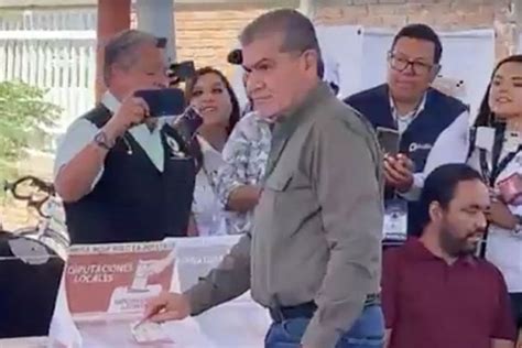 Elecciones Vota Miguel Riquelme Gobernador De Coahuila En