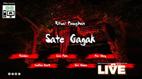 LIVE MAKAN SATE PALING ENAK Ritual Pesugihan Sate Gagak