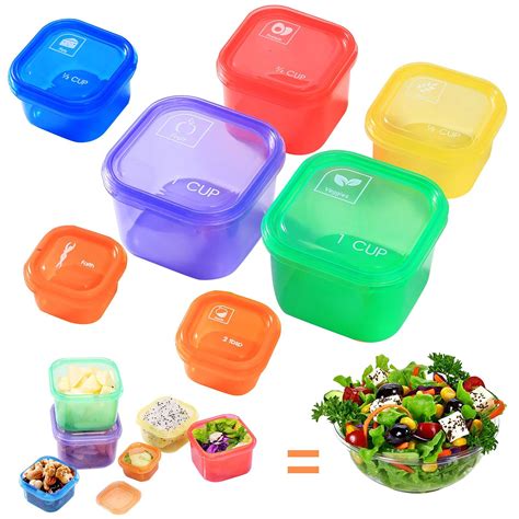 Buy Portion Control Container Kit Day Fix Containers And Food Plan