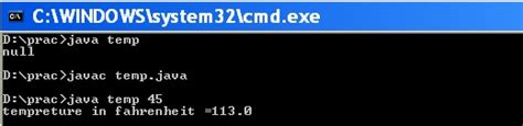 Programming Centre Java Program To Convert Fahrenheit Temperature Into