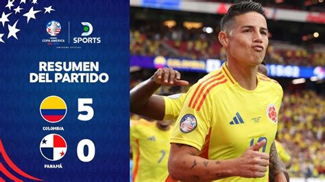 Colombia Vs Panama Resumen Del Partido Dsports