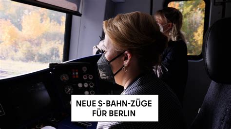 Neue S Bahn Züge für Berlin YouTube