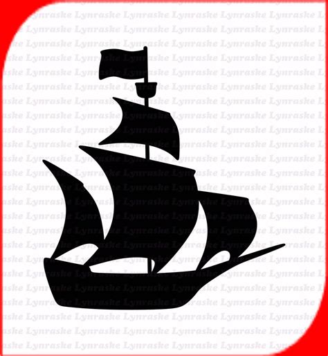 Pirate Ship Silhouette Svg Svg Dxf Cricut Silhouette Cut File