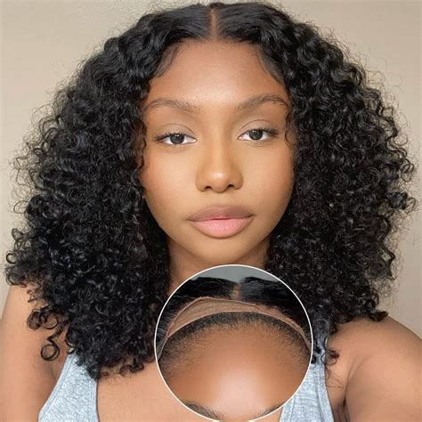 Amazon ALIPOP Wear And Go Glueless Wig 4x4 Closure Wigs Human