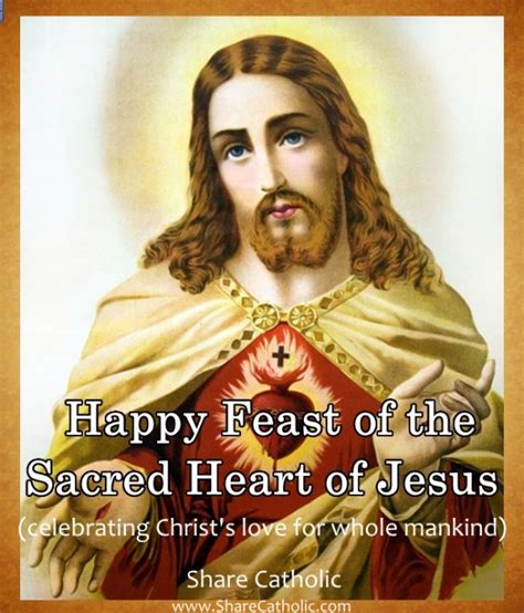 Happy Feast Of The Sacred Heart Of Jesus
