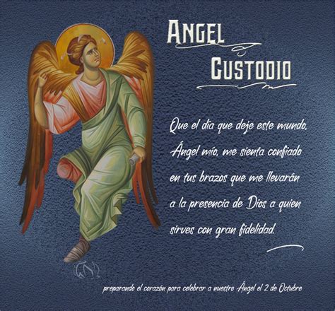 Tarjetas Y Oraciones Catolicas Los Ngeles Custodios