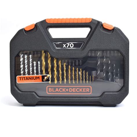 Kit de Brocas e Bits para furar e parafusar 70 peças A7184 XJ no