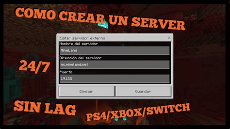 COMO CREAR UN SERVIDOR DE MINECRAFT BEDROCK SIN LAG Y 24 7 YouTube