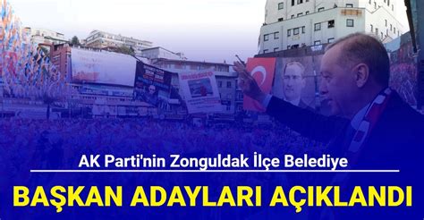 AK Parti nin Zonguldak ilçe belediye başkan adayları açıklandı