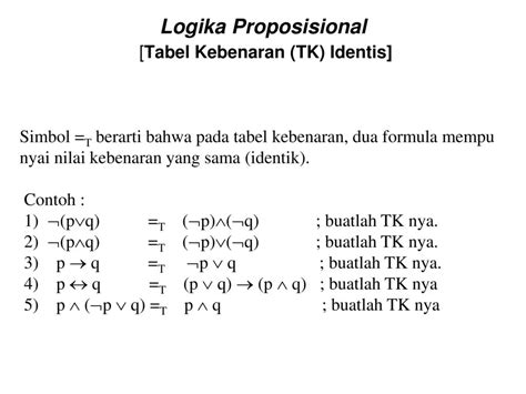 Detail Contoh Tabel Kebenaran Koleksi Nomer