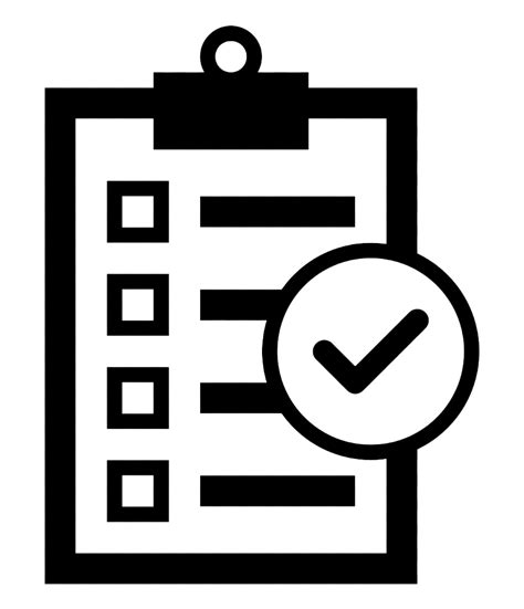 Checklist PNG Transparent Images