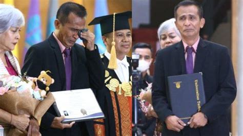 FAKTA Wisuda Brigadir J Tangis Sang Ayah Pecah Saat Terima Ijazah