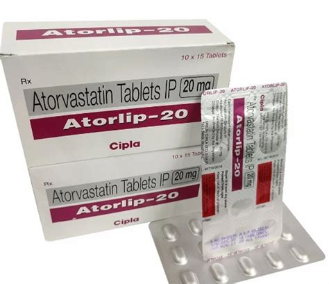 Atorvastatin Tablet 20 Mg At Rs 210 Box Xtor In Nagpur ID