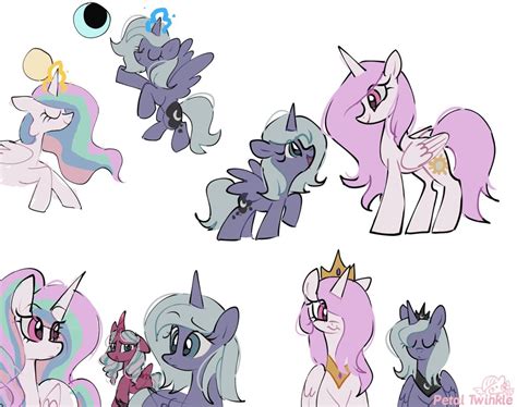 Safe Artist Petaltwinkle Opaline Arcana Princess Celestia