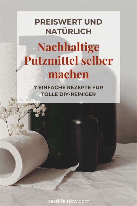 DIY Rezepte für nachhaltige Putzmittel Personal Care Quick Diy