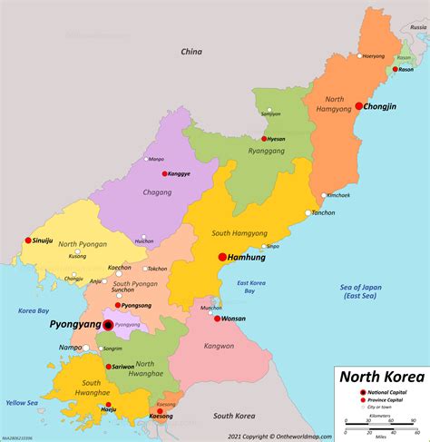 North Korea Map Detailed Maps Of Democratic People S Republic Of