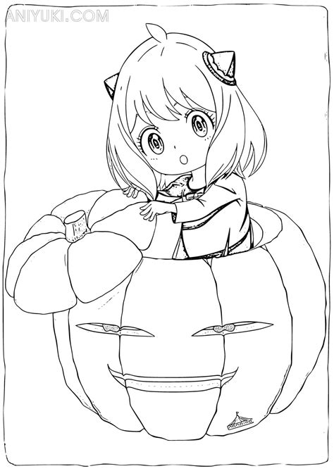 Dibujos De Anya Forger Para Colorear AniYuki Anime Portal