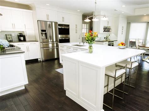 20 L Shaped Kitchen Designs With Island
