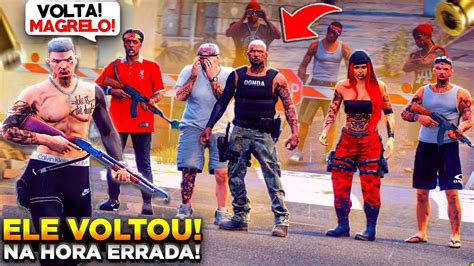 GTA V VIDA DO CRIME MATRACAO QUER O LUGAR DO CABEÇAA TROPA VAI