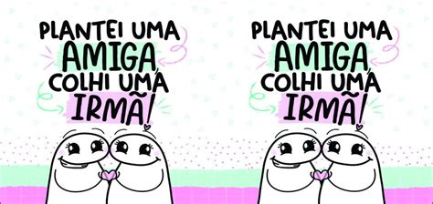 Caneca de Porcelana Flork Plantei Uma Amiga Colhi Uma Irmã
