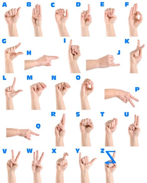 Basic Sign Language Words Printable