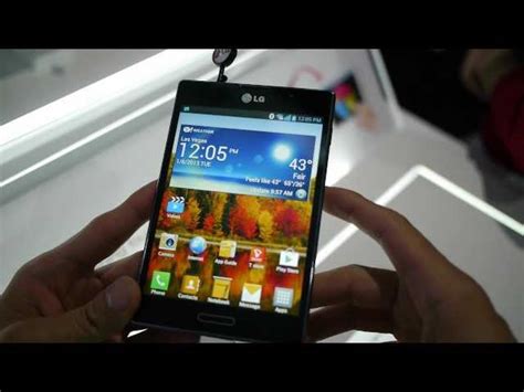 Lg Optimus Vu Ii Hands On Phonearena