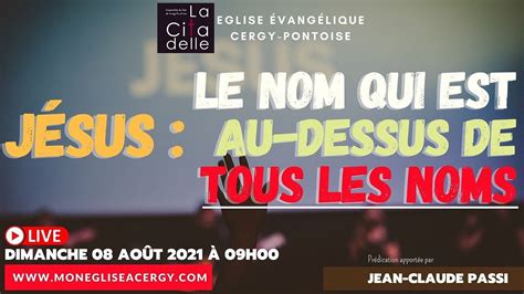Jésus le nom qui est au dessus de tous les noms Jean Claude PASSI