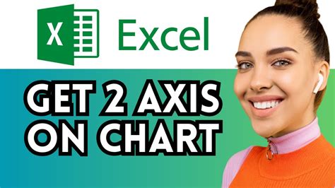 how to get two axis on excel chart youtube