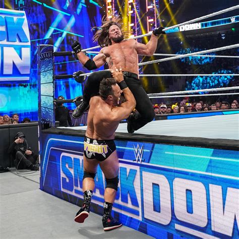 LA Knight Vs AJ Styles Friday Night Smackdown January 19 2024