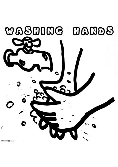 Handwashing Skills Coloring Pages Free Printable Coloring Pages For