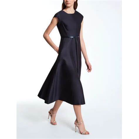 麦丝玛拉 Max Mara 海军蓝 连衣裙 6221197106008 小迈步海淘品牌官网
