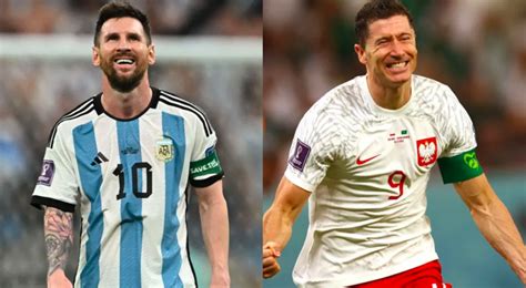 Copa do Mundo Argentina x Polônia tem Messi contra Lewandowski em