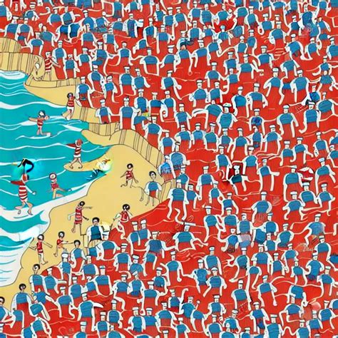 KREA High Quality Illustration Of Waldo From Where S Waldo In A High