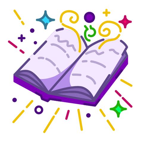 Libro magico Iconos gratis de víspera de todos los santos