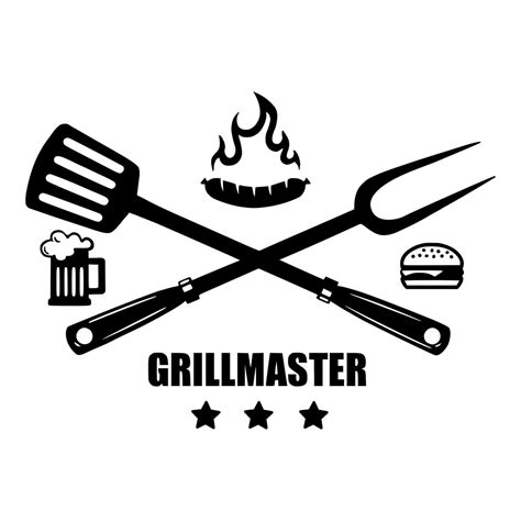 Grillmaster Svg Grill Svg Bbq Party Svg Steak Grill Svg Bbq Cricut