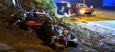 Motociclista perde a vida em violenta colisão Notícias de Coimbra