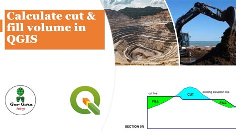 Calculate Cut Fill Volume In Qgis Youtube