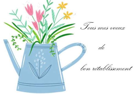 Comment Souhaiter un Bon Rétablissement Modèle Texte gratuit de Carte