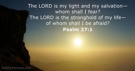 Psalm 27 Printable Version