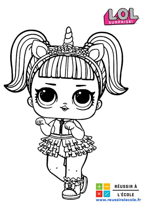Dessin Poupeé Lol Coloriage À Imprimer Coloriage Poupee Sur