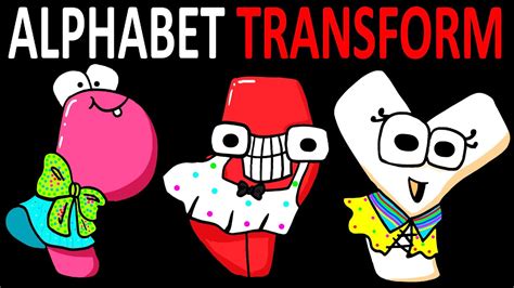 Alphabet Lore But Something Is Weird Part Youtube