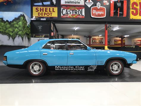 Ford Falcon XB GT Aqua Blue Muscle Car Warehouse